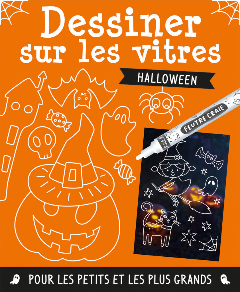 Dessiner sur les vitres - Noël - Éditions 123 Soleil