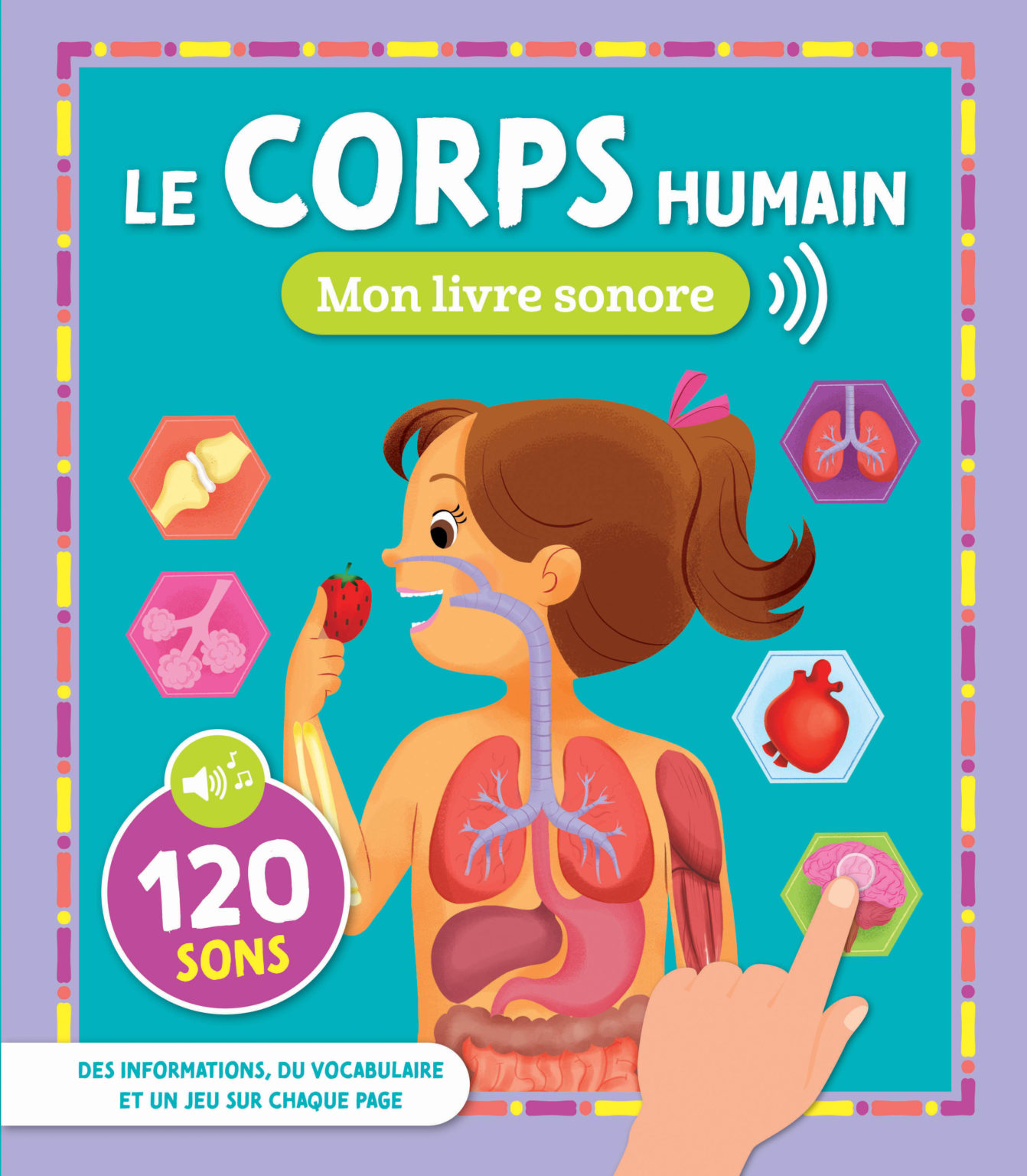 Mon livre sonore - Le Corps Humain - Éditions 123 Soleil