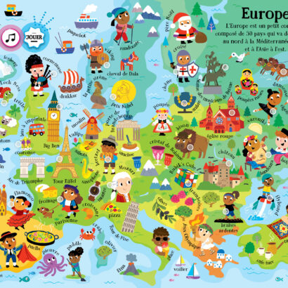 Mon atlas sonore - Cherche et trouve 200 sons - Éditions 123 Soleil