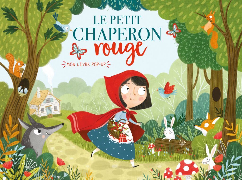 Mon livre pop-up - Petit chaperon rouge - Éditions 123 Soleil