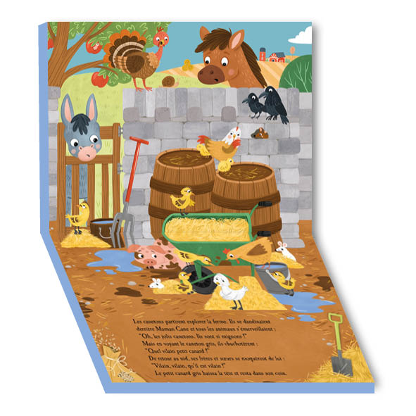 Mon livre pop up - Le vilain petit canard - Éditions 123 Soleil