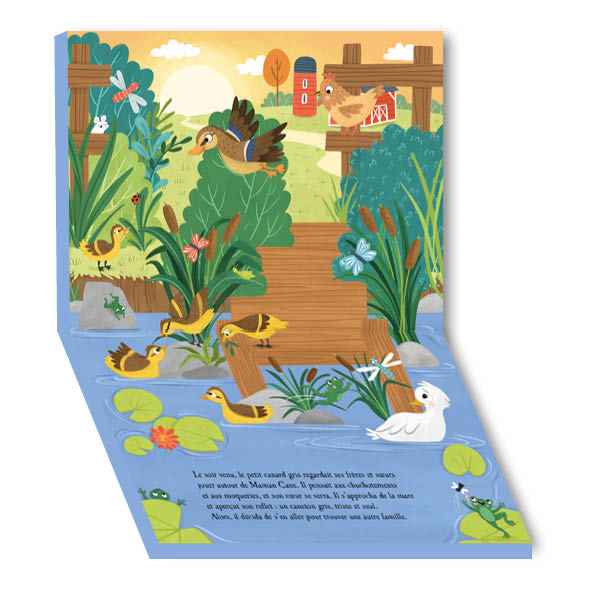 Mon livre pop up - Le vilain petit canard - Éditions 123 Soleil