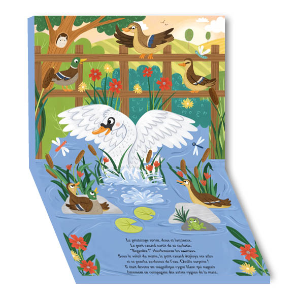 Mon livre pop up - Le vilain petit canard - Éditions 123 Soleil